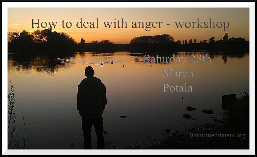 Anger workshop – Meditation and Modern Buddhism in Northern Ireland
